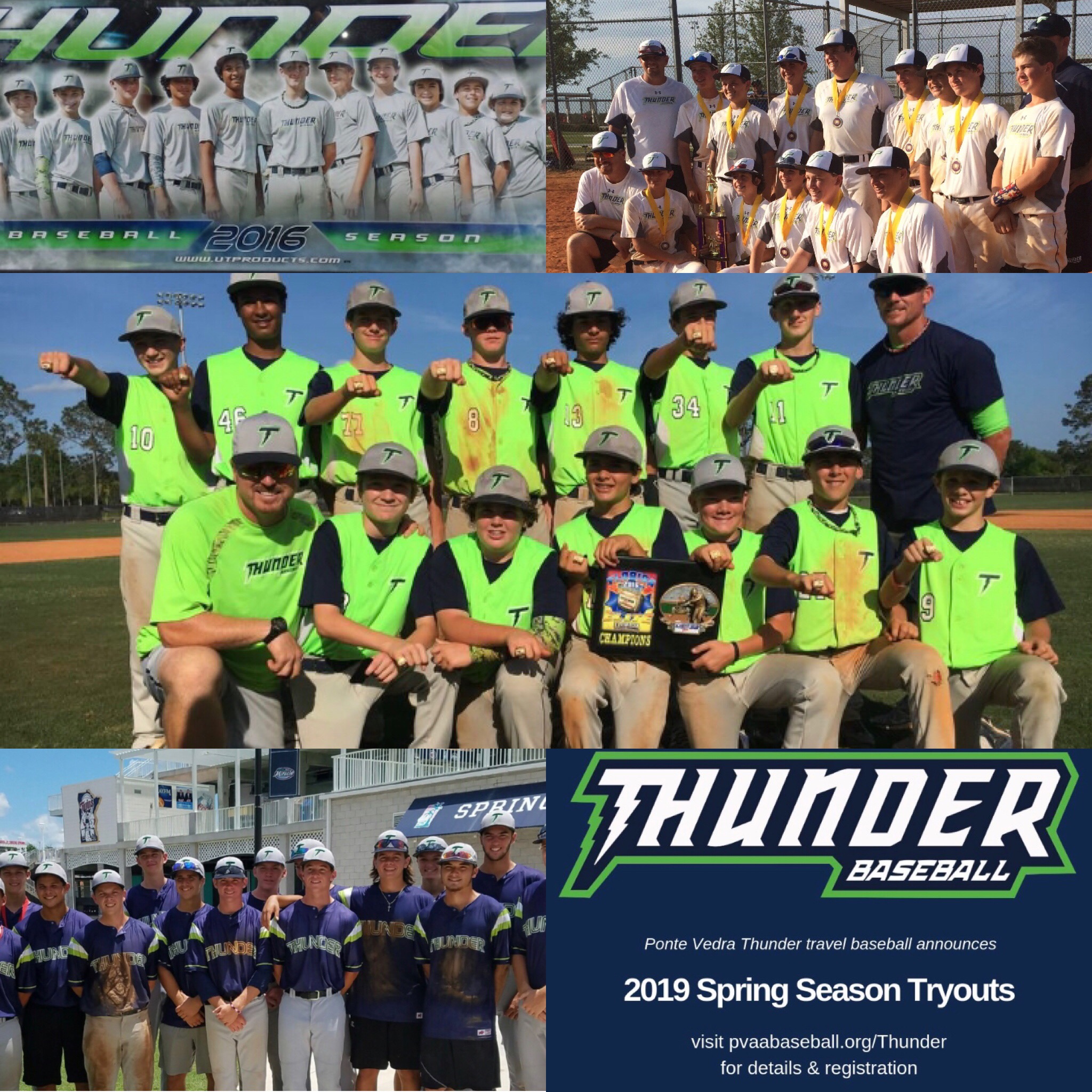 Ponte Vedra Thunder 14U - Perfect Game Baseball Association
